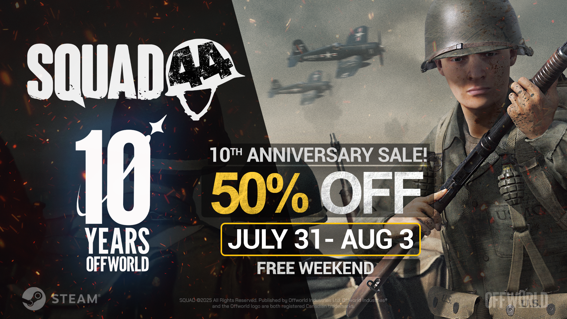 Squad 44 » Free Weekend New Player Kickstart Guide!